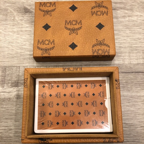 MCM | Other | Rare Mcm Collectible New Poker Playing Cards | Poshmark